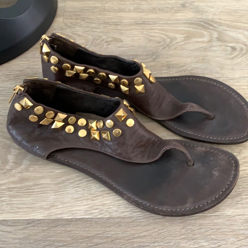 Tory Burch Studded Gladiator Sandals - Gem